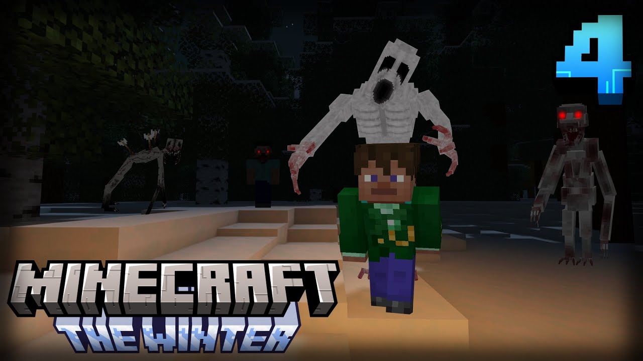El BOSQUE NEVADO… | Minecraft: The Winter #4 - YouTube