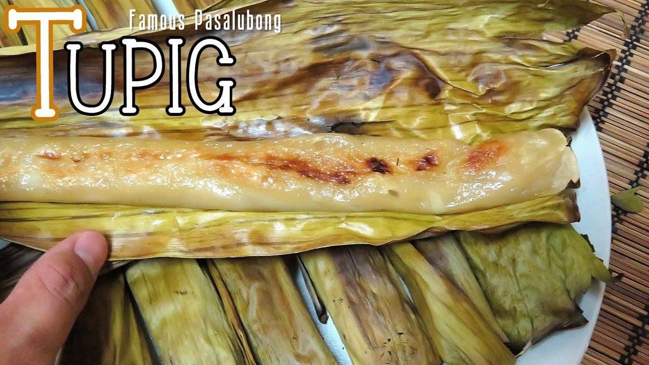 BAKED TUPIG || HOW TO MAKE TUPIG | EASY FILIPINO SNACK | #Shorts ...