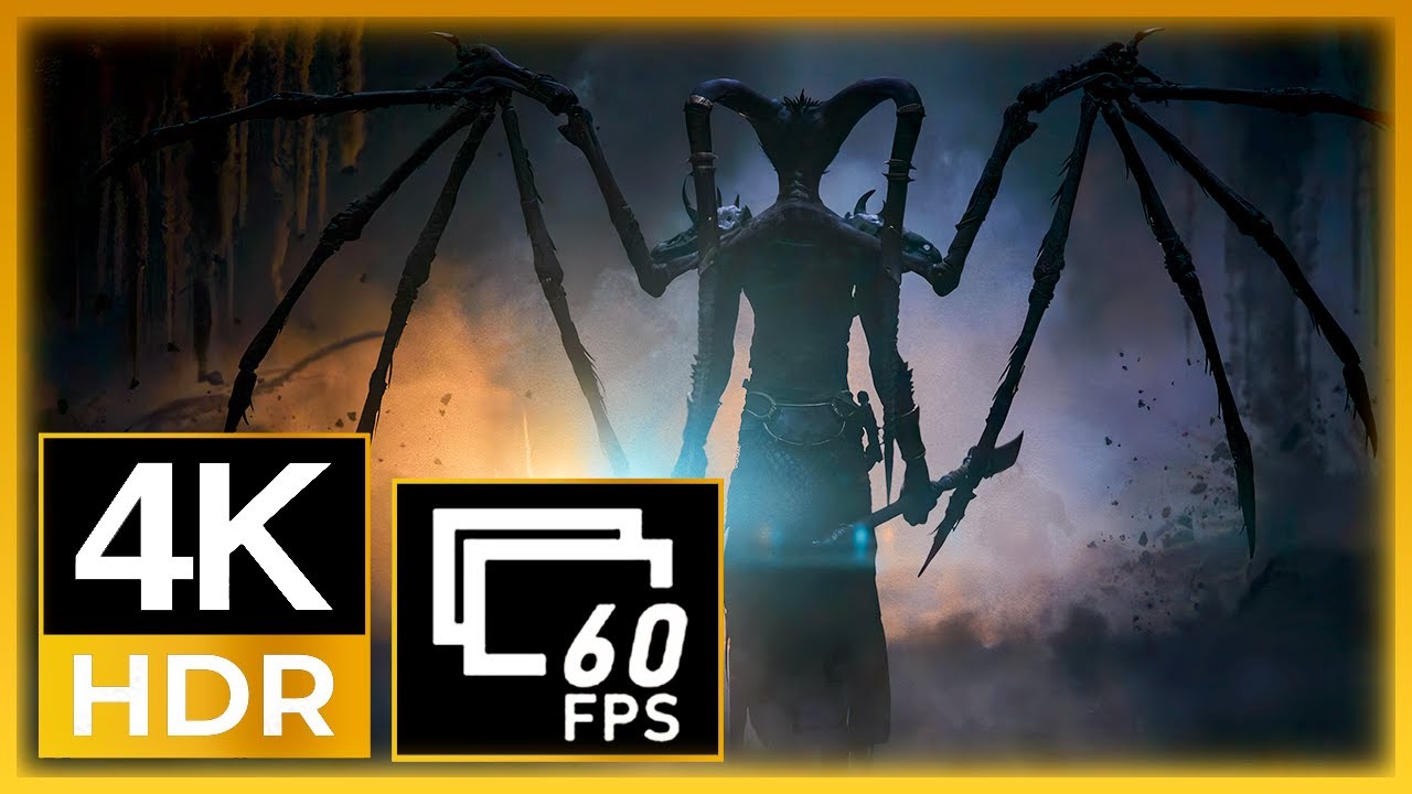 Secret Level | Titus squad vs Demon of Tzeentch | Fight Scene (4K 60FPS ...