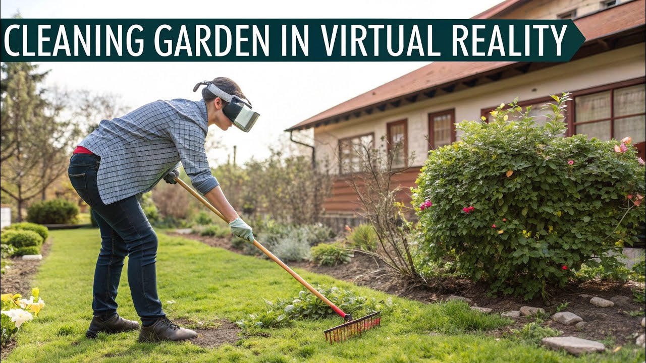 I Tried a Garden Cleaning Game in VR__ Mind Blowing Experience. - YouTube