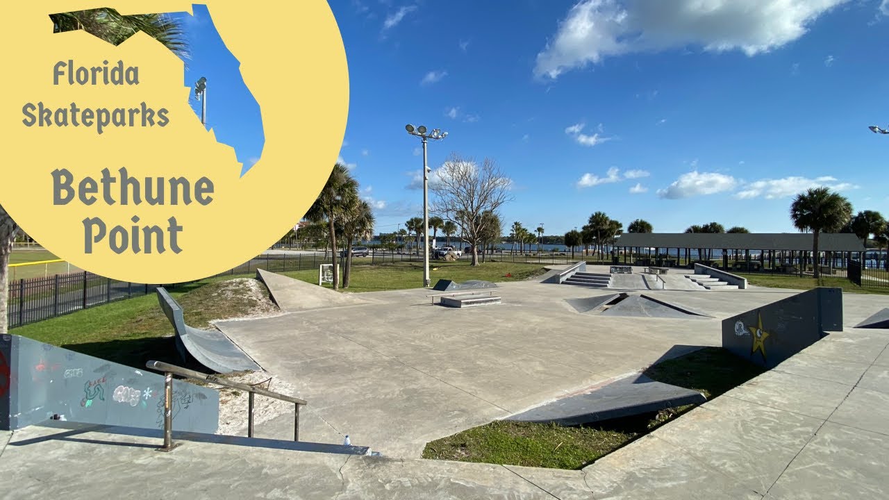 Skatepark Tours: Florida, Bethune Point / Daytona Beach Skatepark | Ep ...