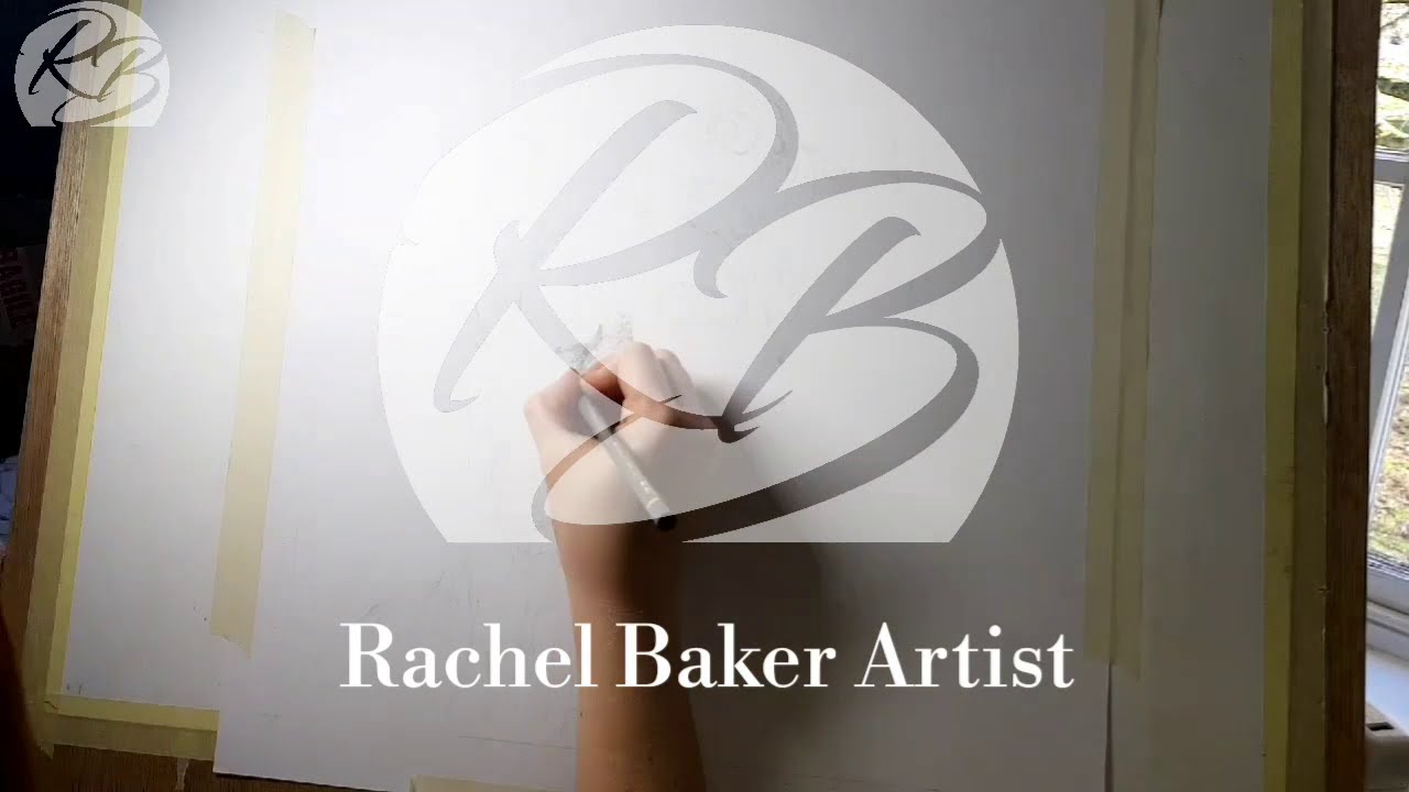 Doberman Time-lapse Drawing Rachel Baker Artist - YouTube