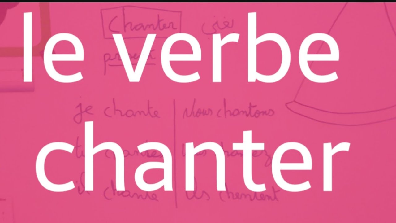 تصريف الفعل (يغني) تعلم la conjugaison بطريقة سهلة وبسيطة (la ...