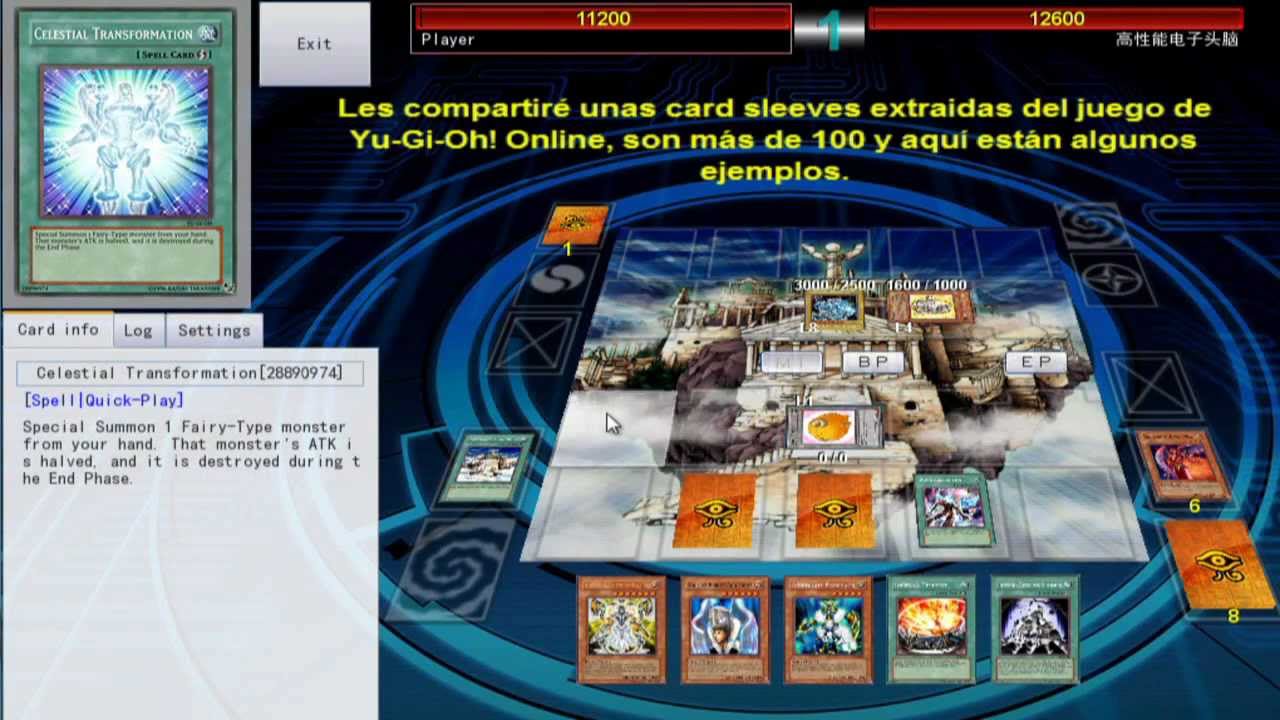 Tutorial: YGOPRO - parte 2: Como crear/unirse a un duelo. - YouTube