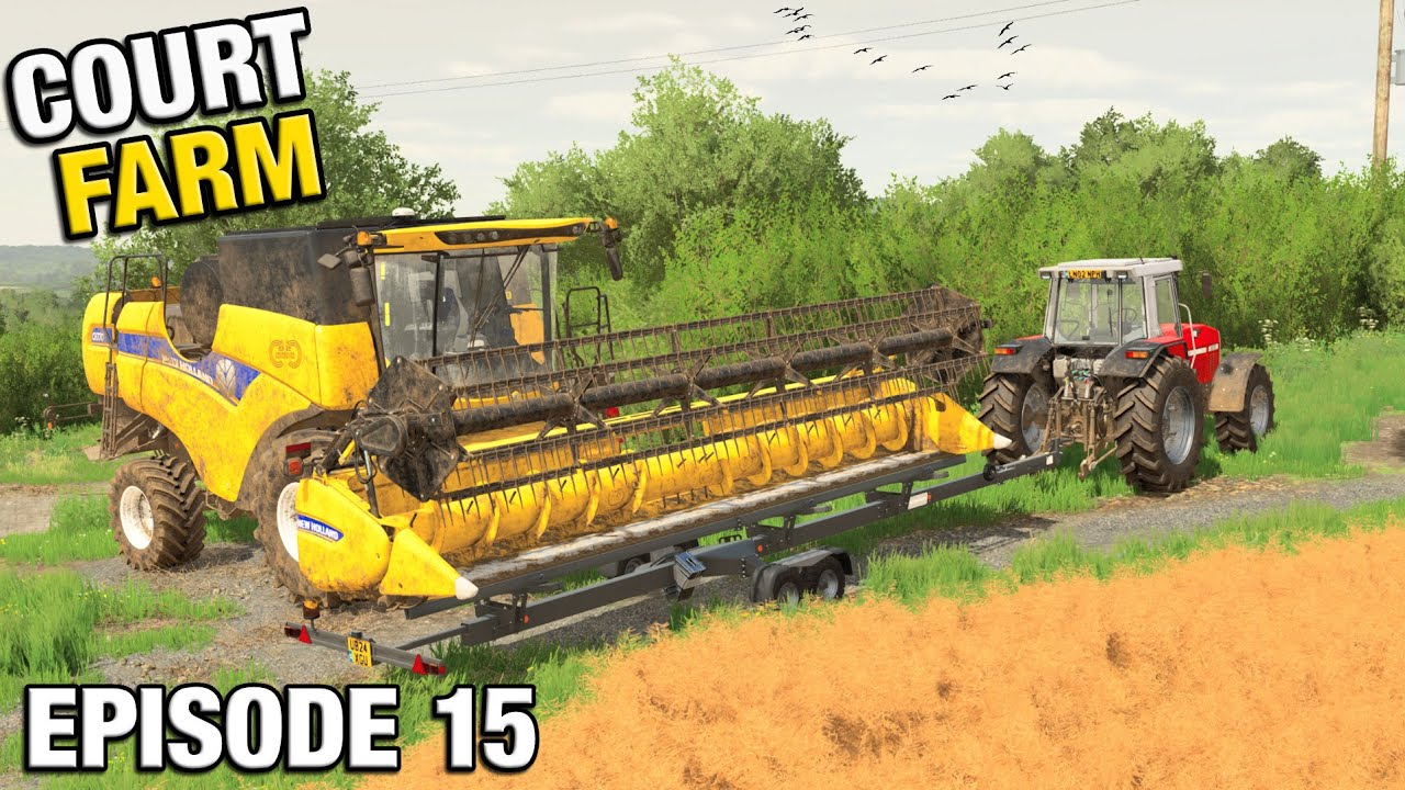 I BUY MY FIRST NEW FIELD Court Farm Country Park FS22 Ep 15 - YouTube