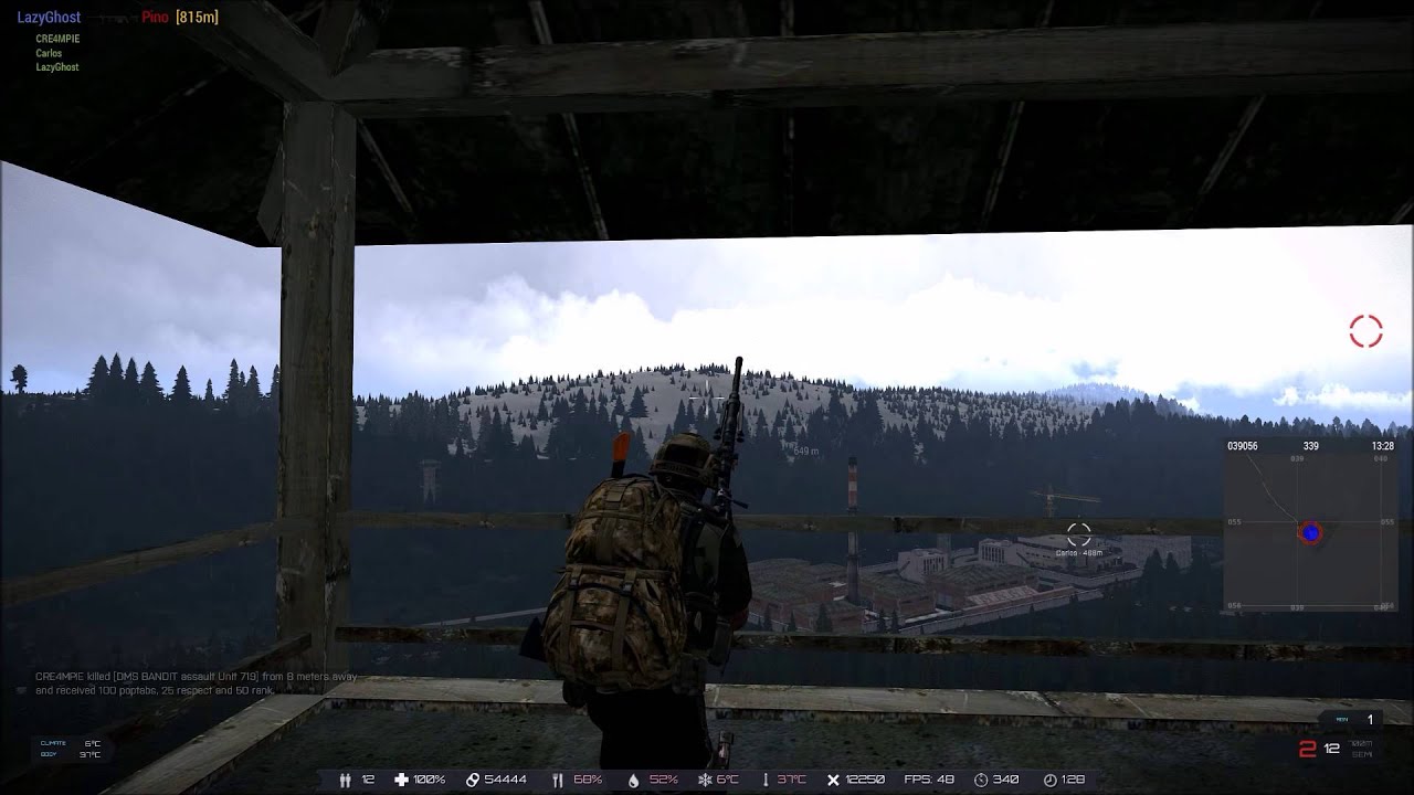 Exile Sniping on Git Gud Gaming server - YouTube