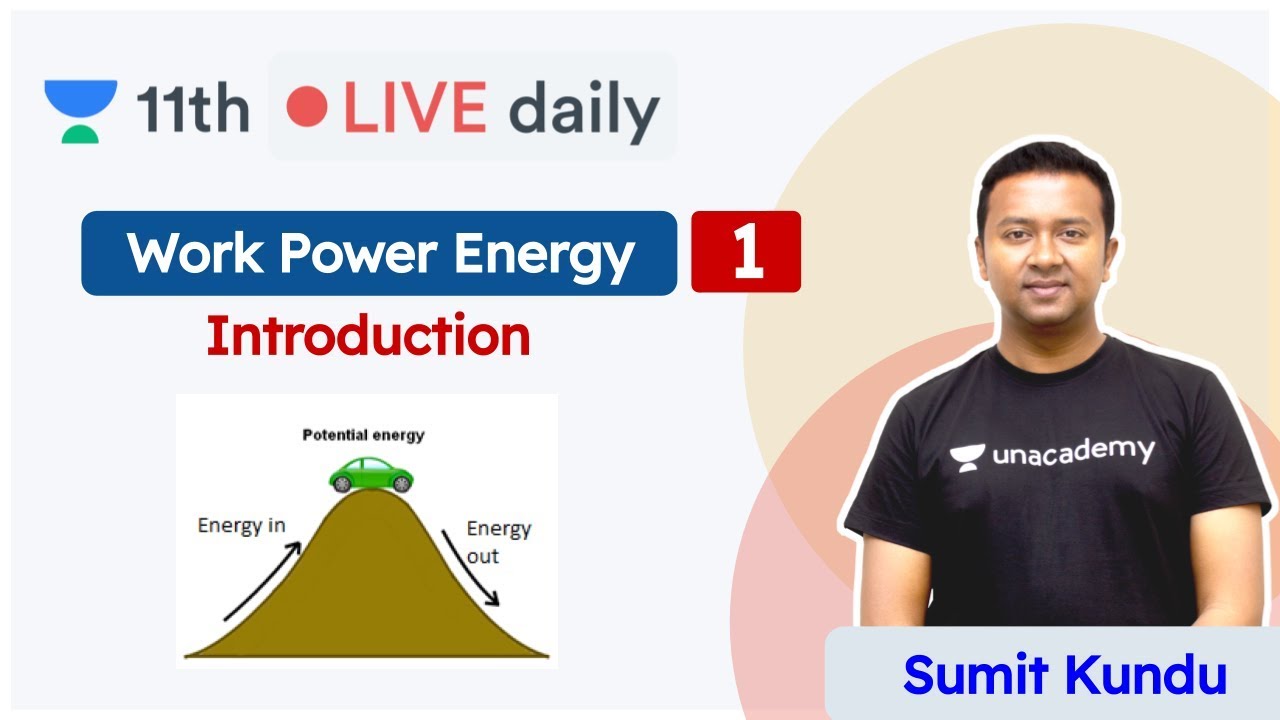 CBSE Class 11: Work Power Energy L1 | NCERT | Physics | Unacademy Class ...