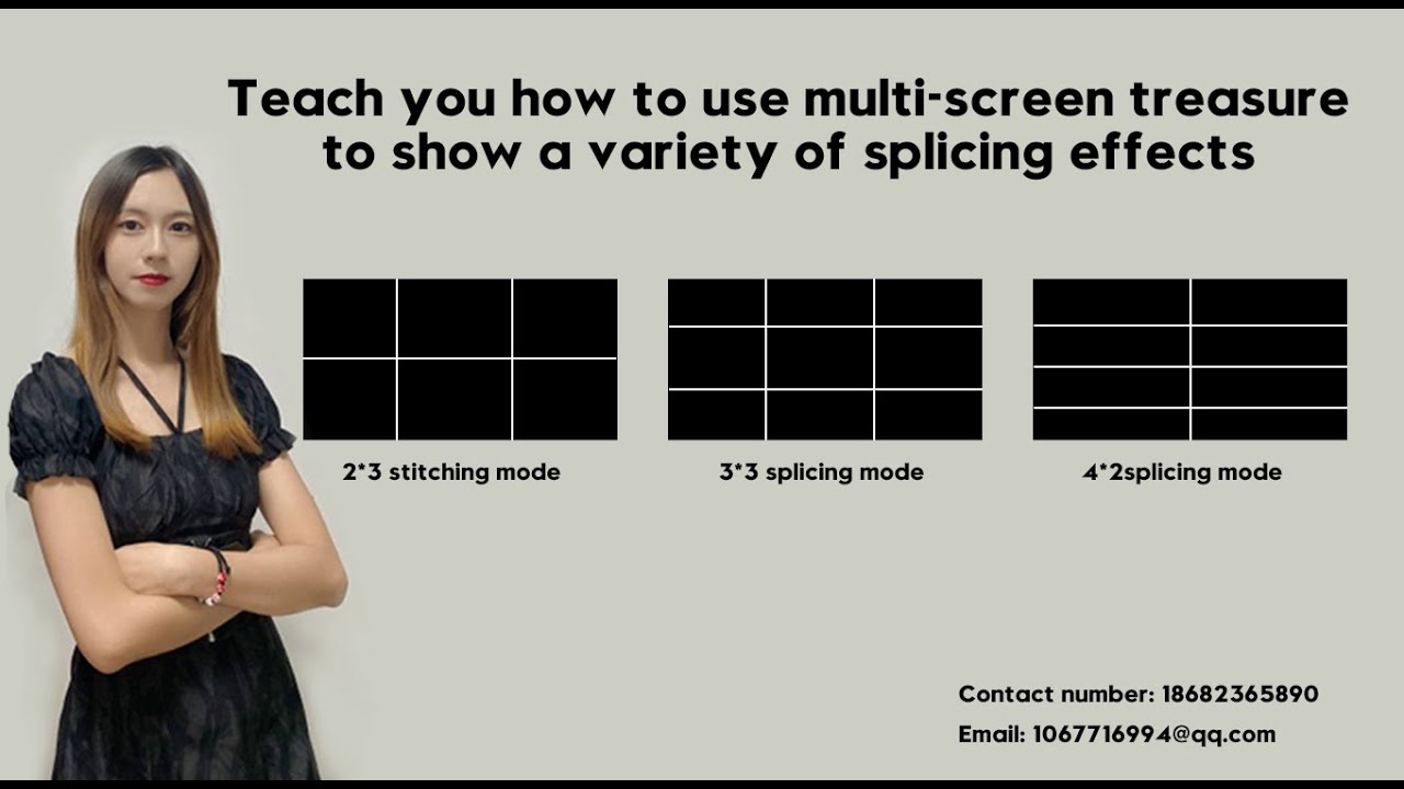Multi Screen Splicing Processor 409 - YouTube