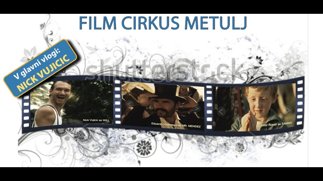 Film CIRKUS METULJ - Nick Vujicic - YouTube