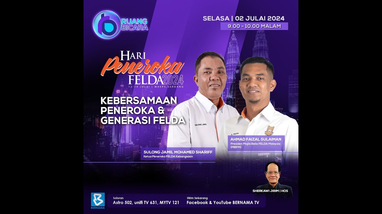 Belia Mbfm Logo Kebersamaan Peneroka & Generasi FELDA | Ruang Bicara