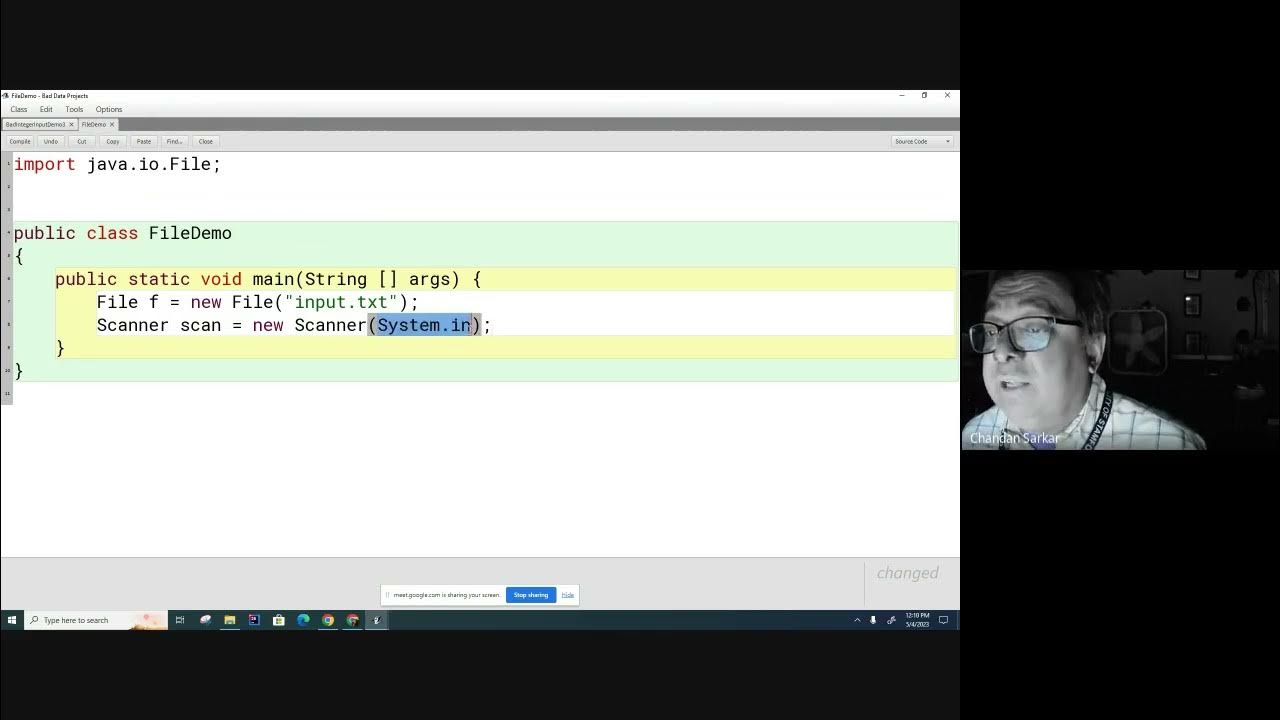 CSA 090: Exception Handling for File Errors - YouTube