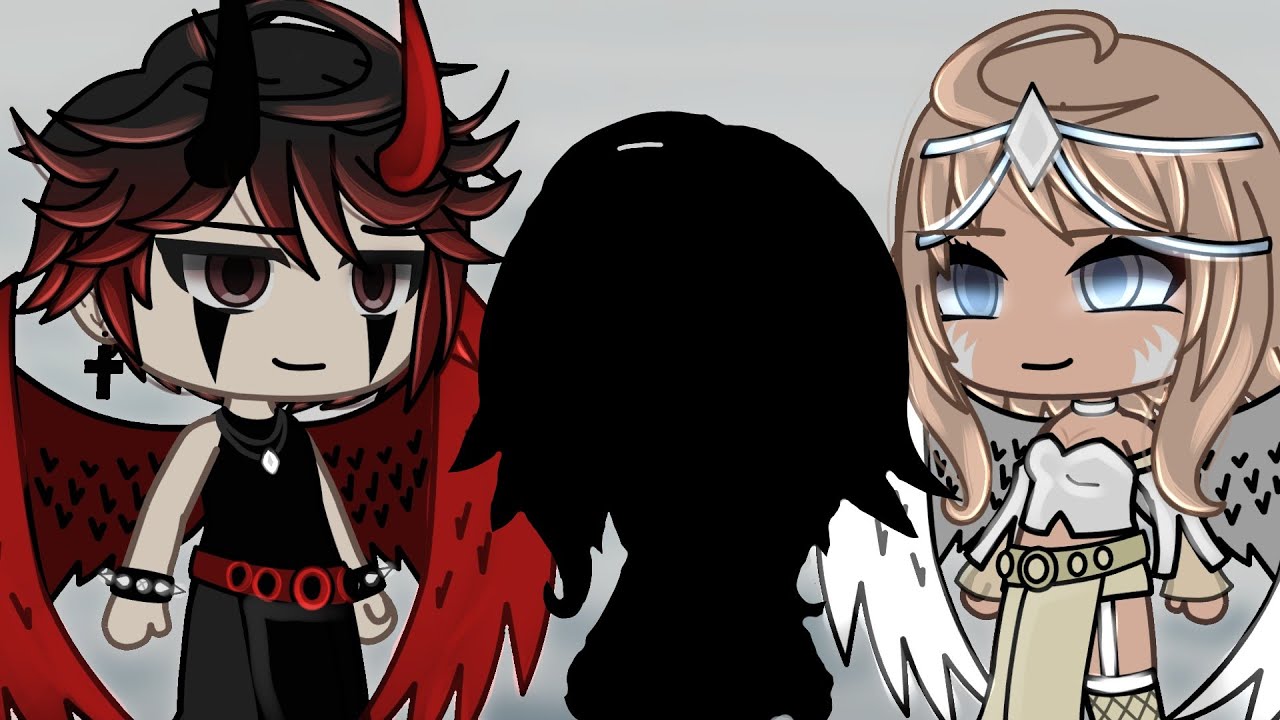 -[😇]-heaven or hell-[😈]-gacha life meme - YouTube