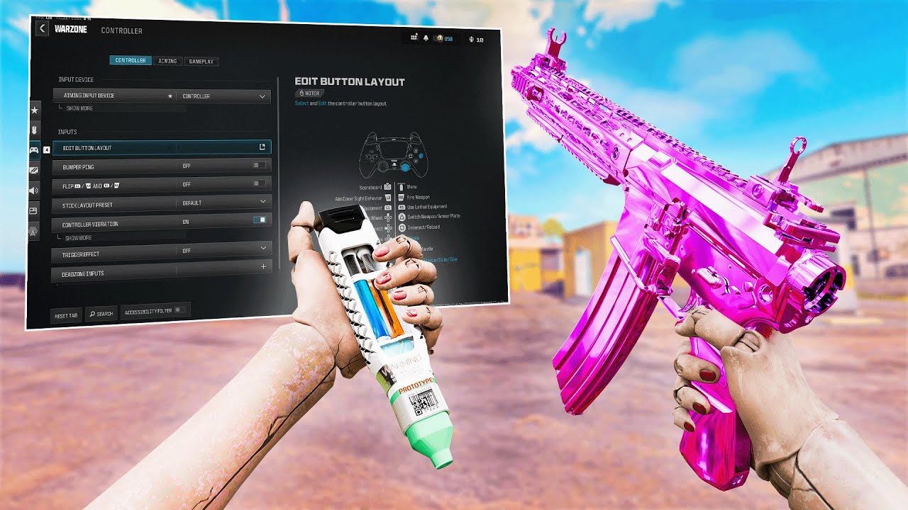 The Best Settings for Controller Movement and Aim on Warzone 3 - YouTube