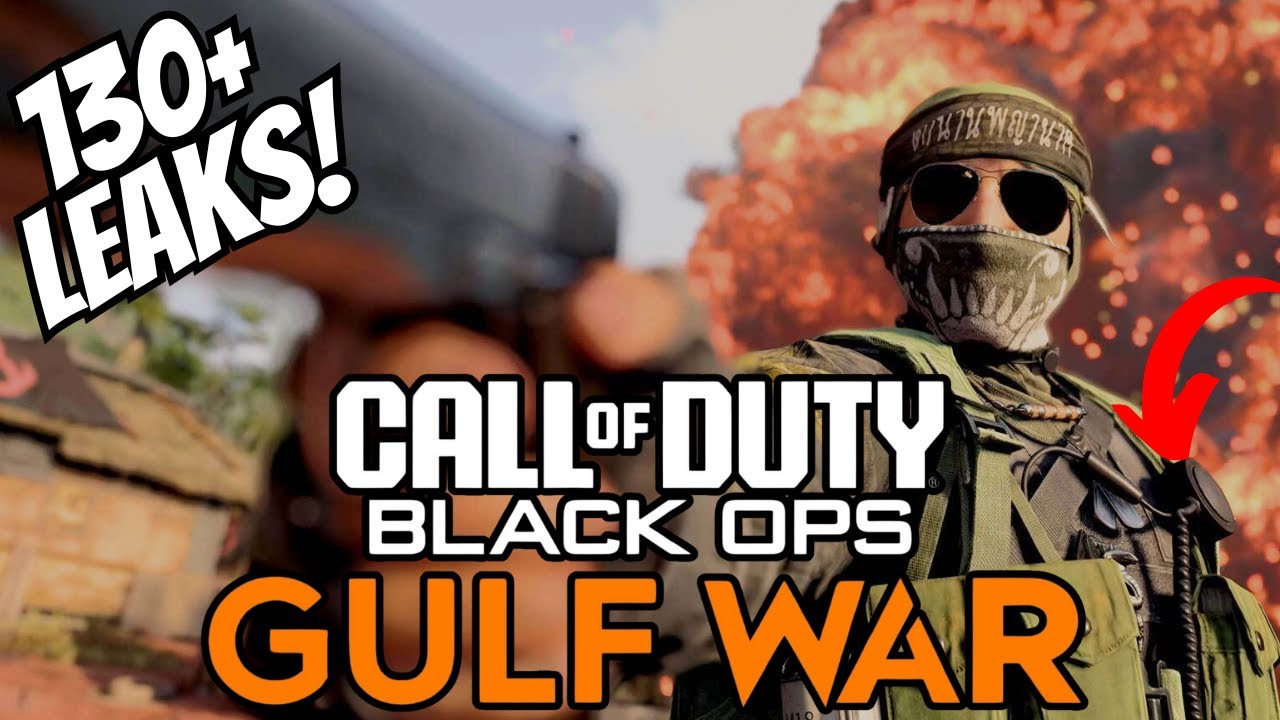 MAJOR Black Ops Gulf War Leaks! (130+ Weapons, Streaks, Perks, & More ...