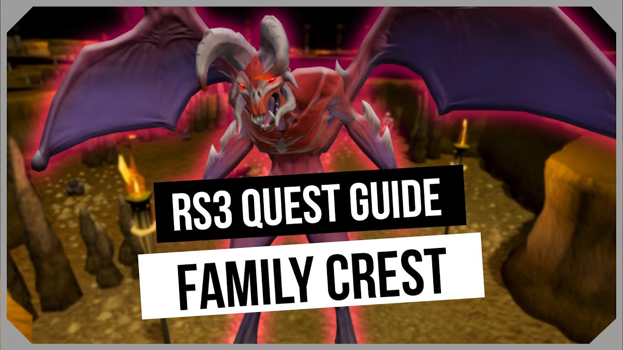 RS3: Family Crest Quest Guide - Ironman Friendly - RuneScape 3 - YouTube