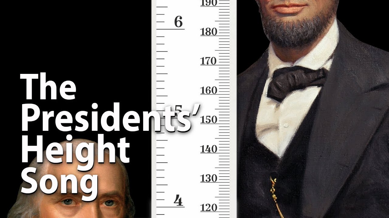 How Tall Were the Presidents? Song - YouTube