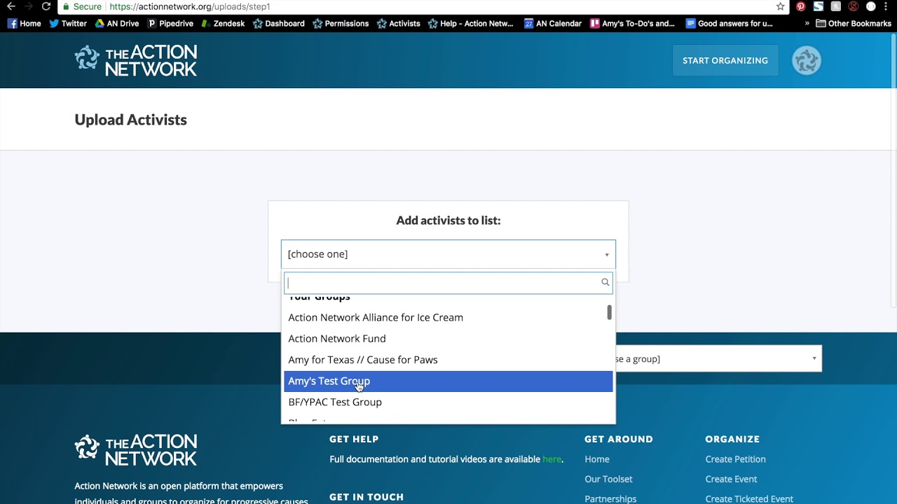 Uploading by unique ID | The Action Network - YouTube