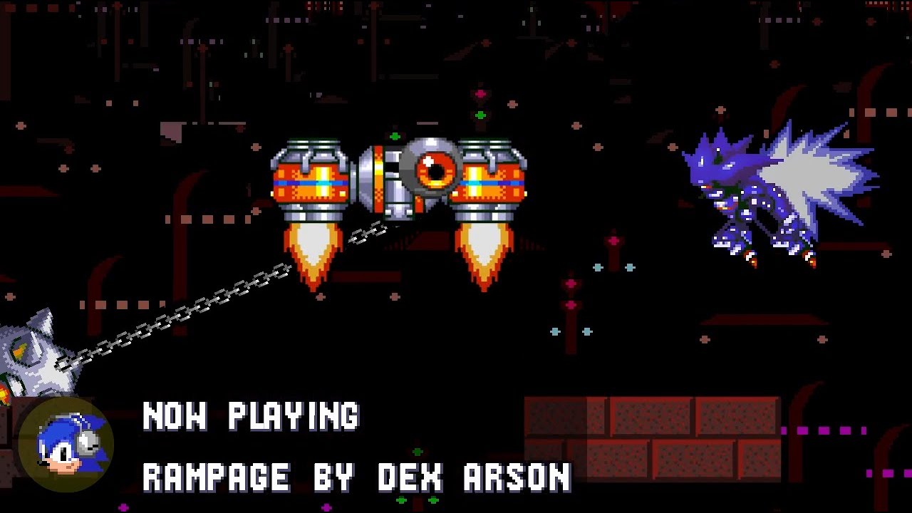 Mecha-Sonic vs Mega Mace (Sonic 3000) - YouTube