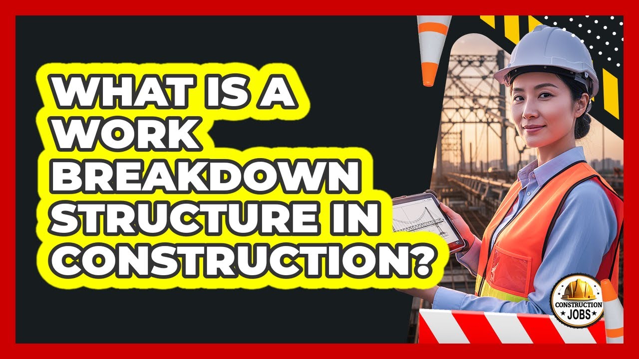 What Is A Work Breakdown Structure In Construction? - YouTube