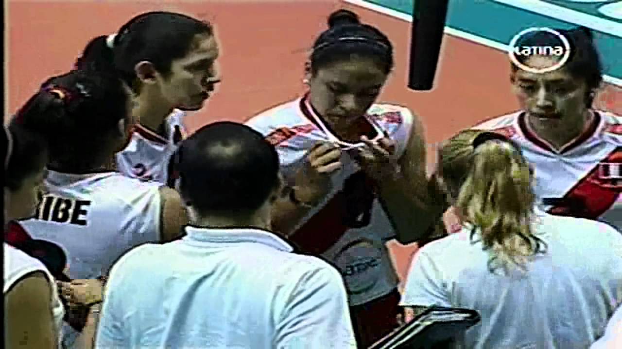 COPA PANAMERICANA - PERU VS REPUBLICA DOMINICANA - Tercer Set Parte 2 ...