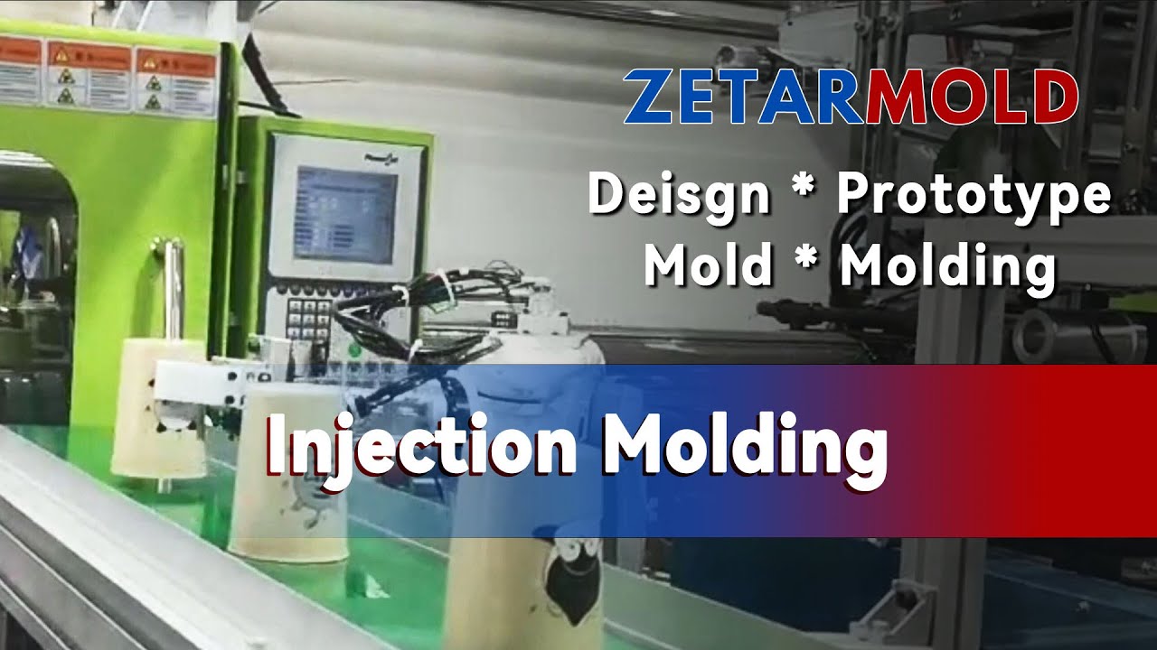 Injection molding mass production: what the process looks like? - YouTube
