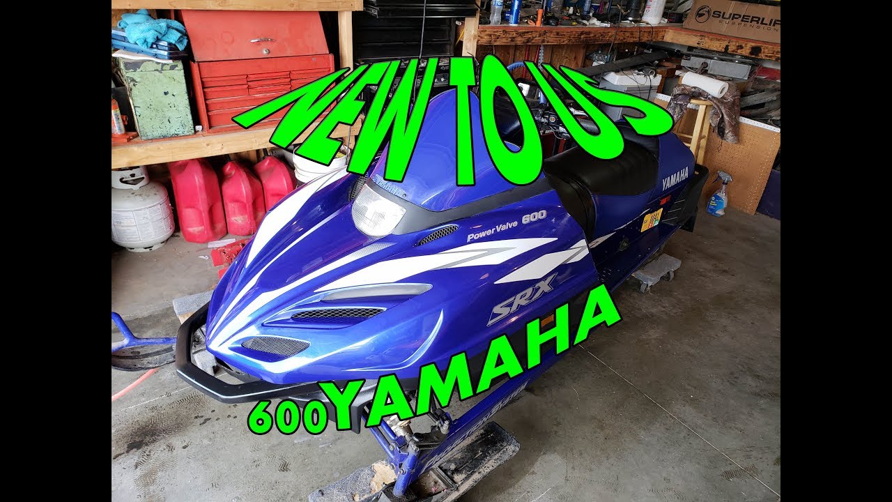 GETTING A 1998 YAMAHA SRX 600 POWER VALVE SNOWMOBILE - YouTube