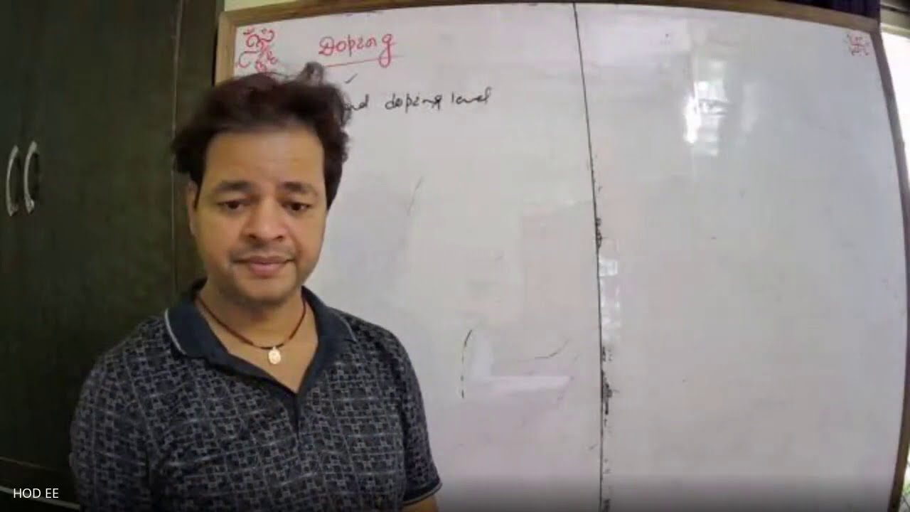 BE L-6 doping,N type Semiconductor @Prof Niraj Kumar - YouTube