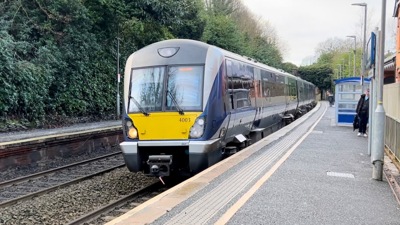 Translink NIR Class 4000 DMU 4003 - Cultra - YouTube