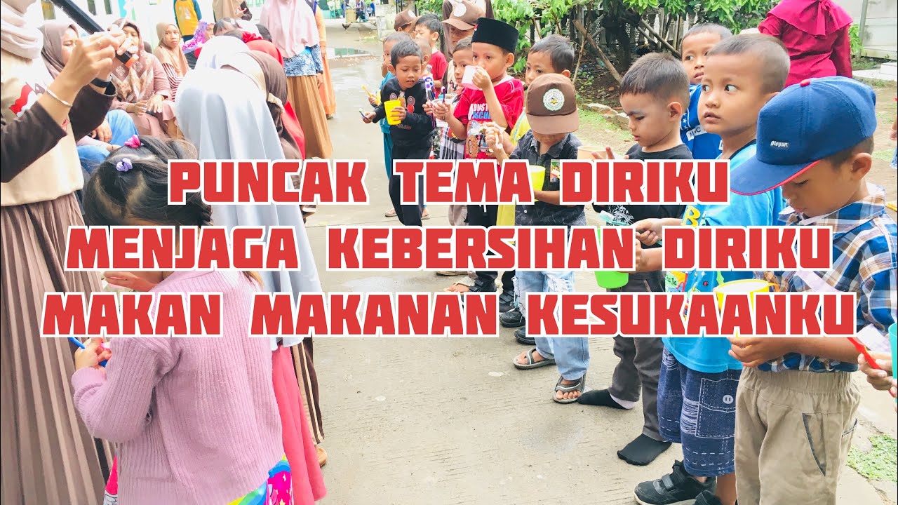 PUNCAK TEMA DIRIKU: Menjaga Kebersihan Diriku dan Makan Makanan ...