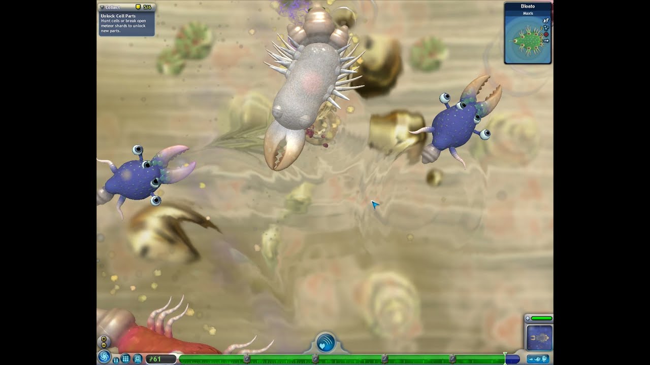 Spore giant cell mod - YouTube