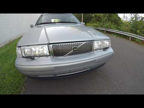 4K Review 1996 Volvo 960 Station Wagon Virtual Test-Drive & Walk-around ...