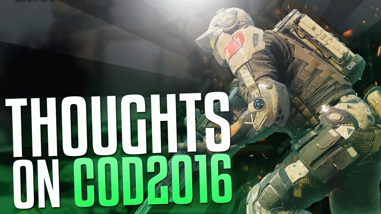Thoughts on CoD2016 (Infinity Ward's Next CoD Game) - YouTube