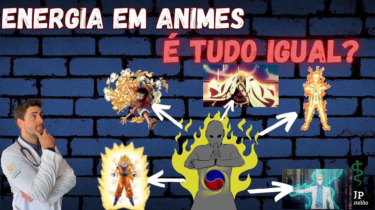 ENERGIA EM ANIMES É TUDO IGUAL? - YouTube