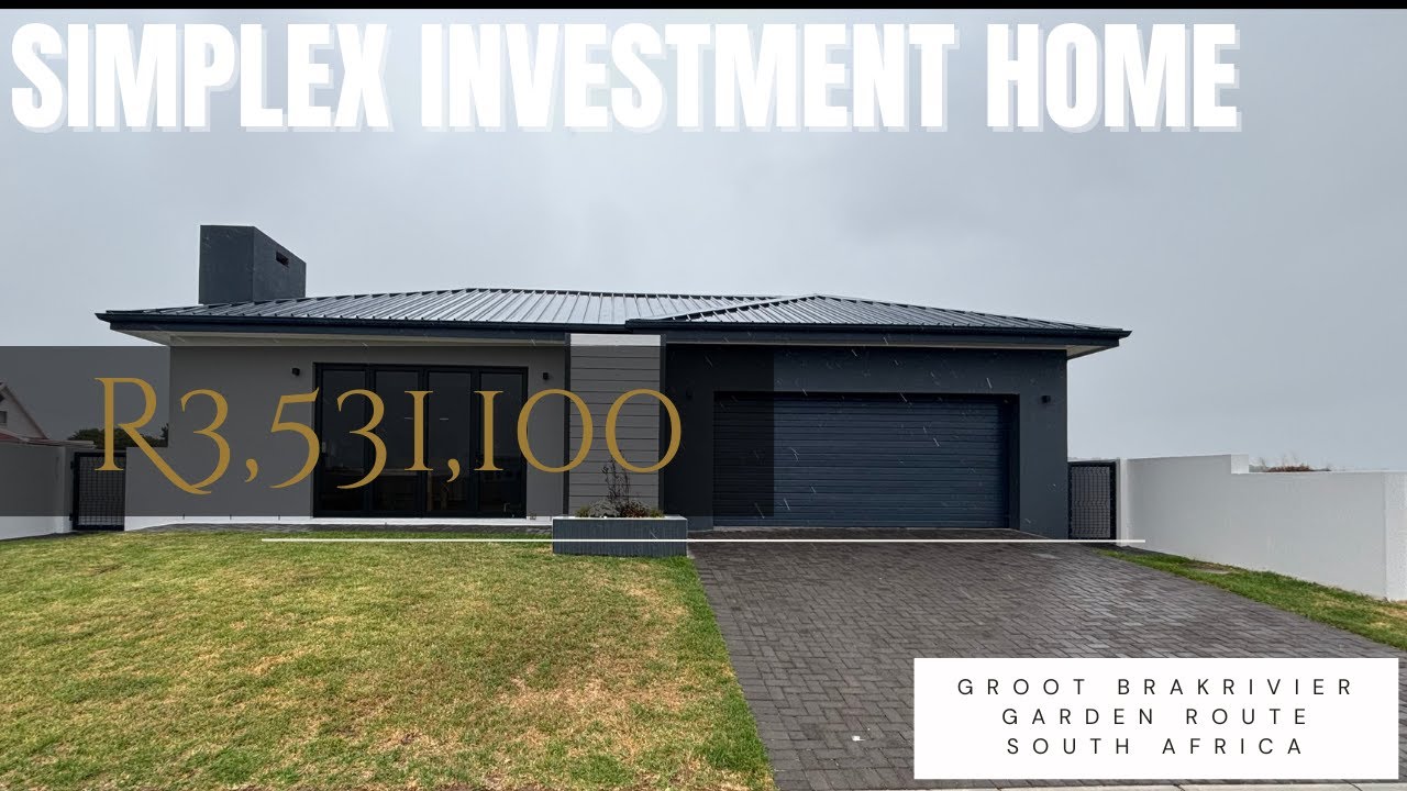 Simplex Coastal Investment Home, Groot Brakrivier, Garden Route, South ...
