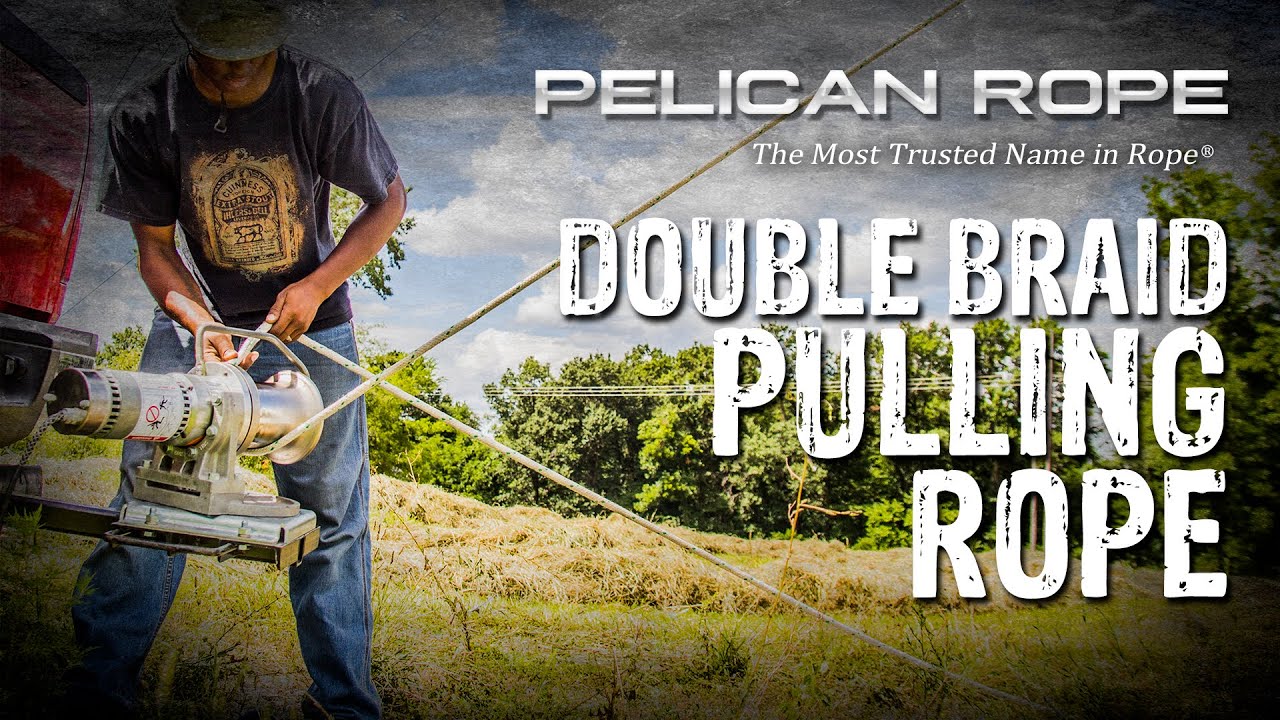 Pelican Rope Double Braid Pulling Rope - YouTube