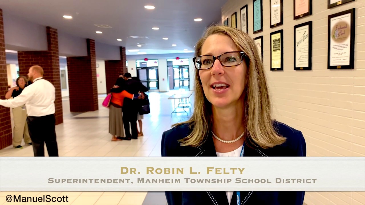 Superintendent Dr. Robin Felty's Testimonial about Manny Scott - YouTube