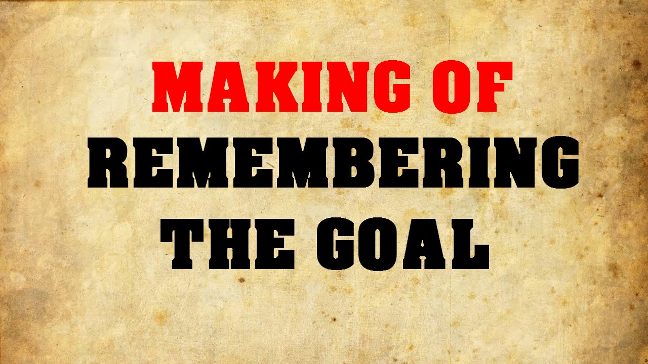 COMO SE HACE "REMEMBERING THE GOAL" de REMEMBBER1977 - YouTube