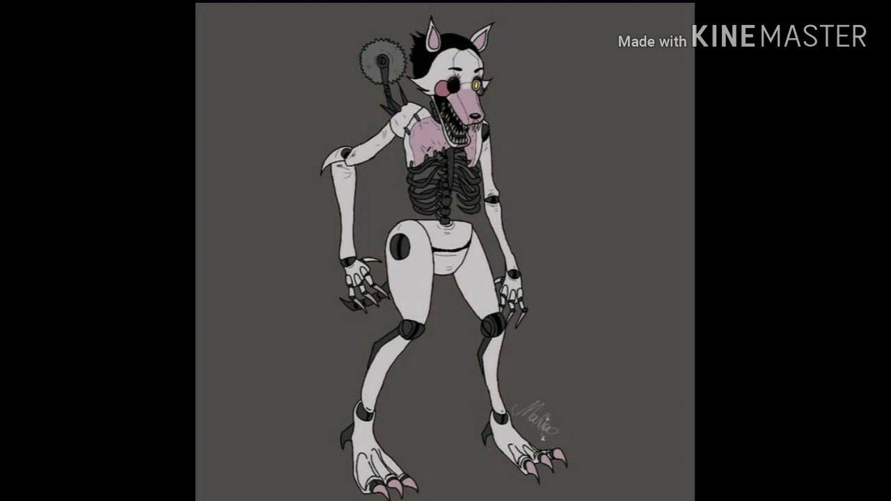 Drawkill Fixed Mangle Singing FNAF Song - YouTube
