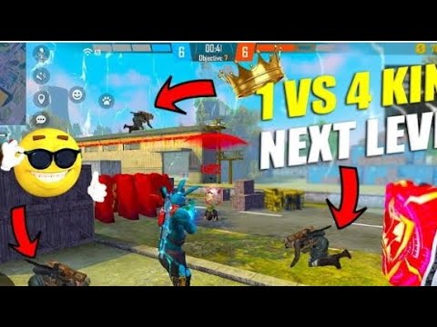 1vs4 AGENT FF FF gaming 90 jad lewal game play graned - YouTube