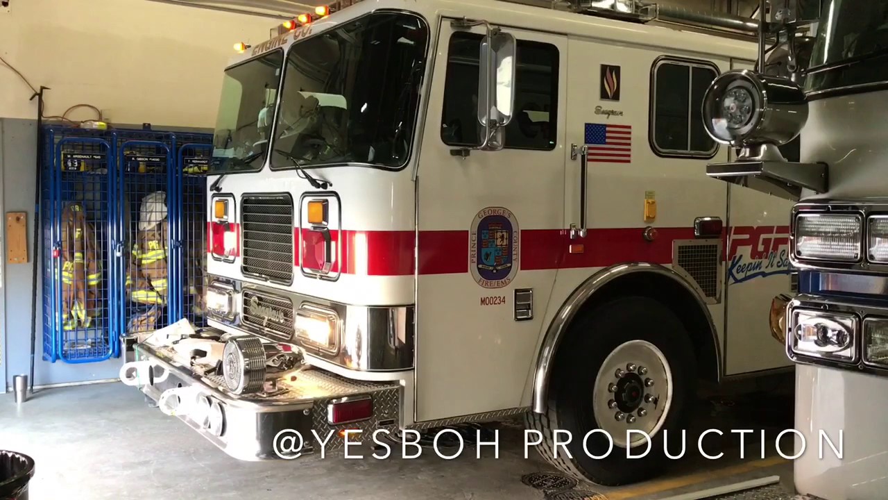 1999 PGFD Reserve Engine 816/849 Responding To Local Alarm - YouTube