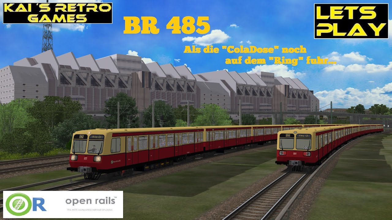 Open Rails - BR 485 / S41 Westkreuz - Westhafen ProTrain 28 - YouTube