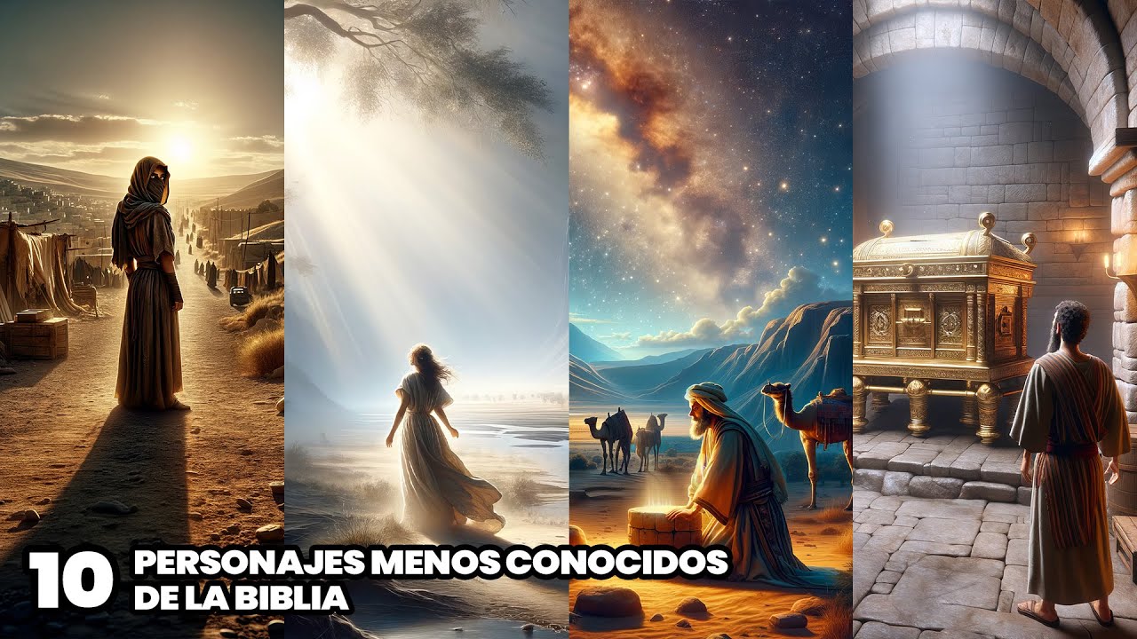 Los 10 Personajes Menos Conocidos de la Biblia | Personas Secretas en ...