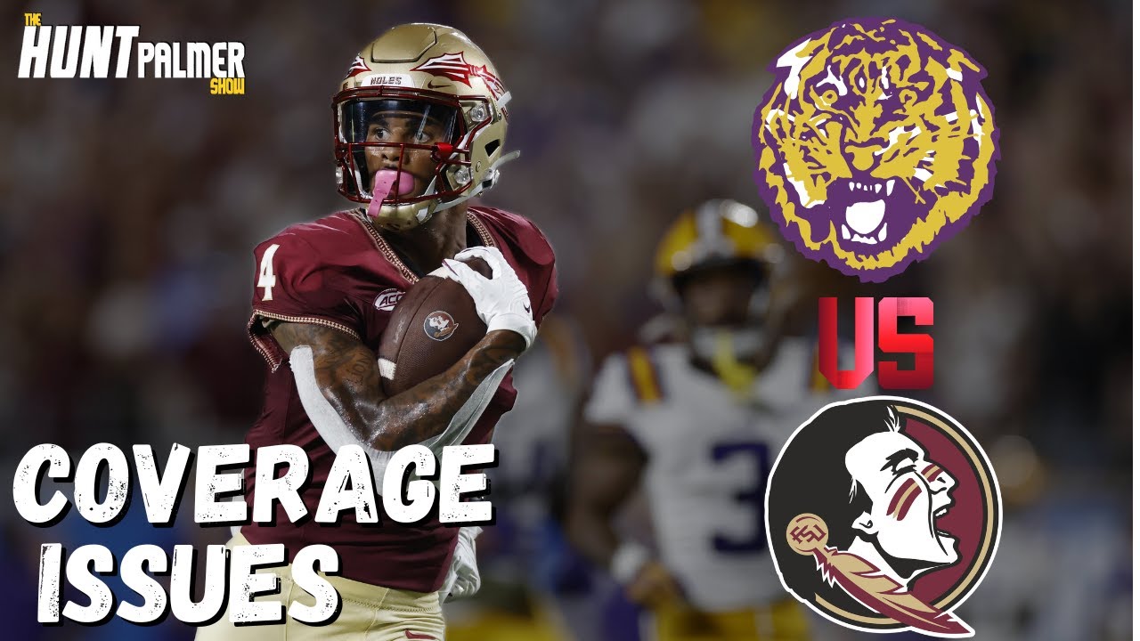 LSU Secondary AWFUL In FSU Loss | Stop Blaming Jayden Daniels, Harold ...