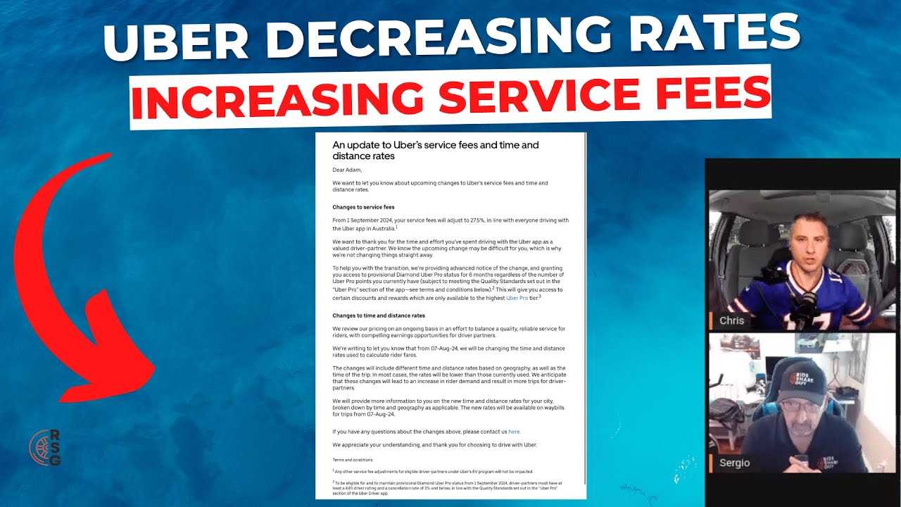 Uber LOWERING Rates And RAISING Service Fees - YouTube