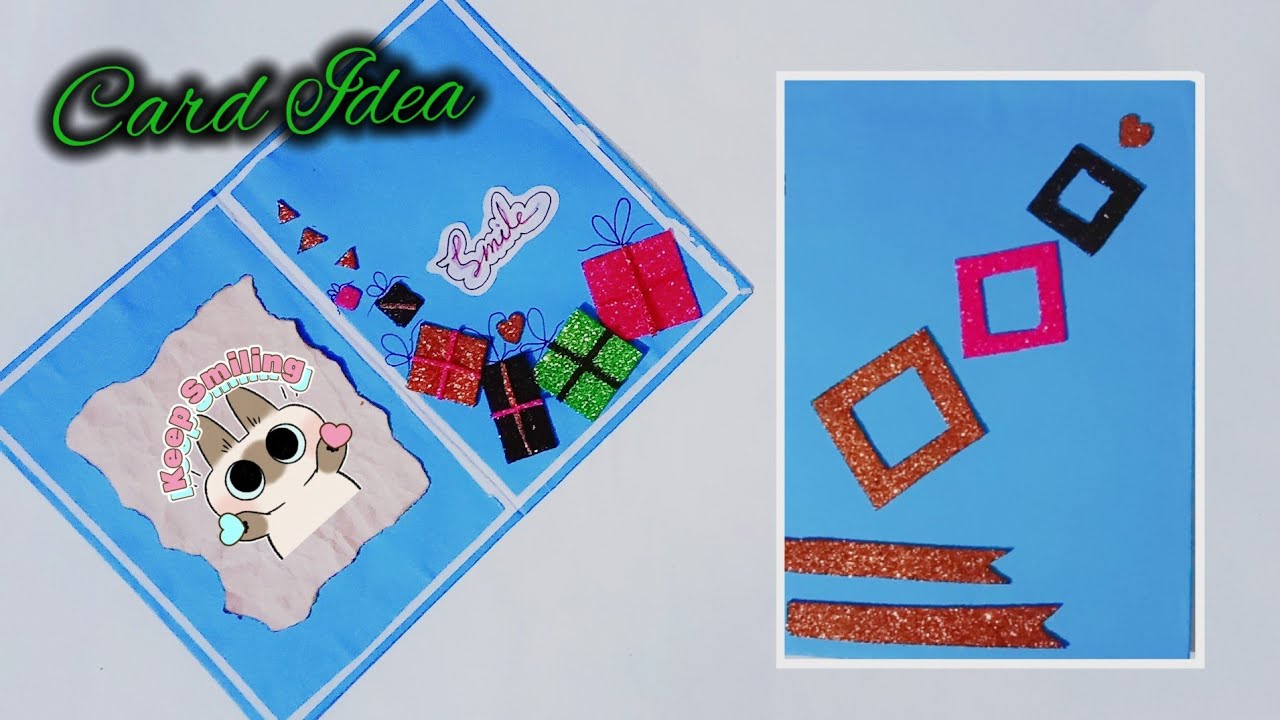 Card idea/How to make a card/Birthday Card idea/Anniversary Card idea ...