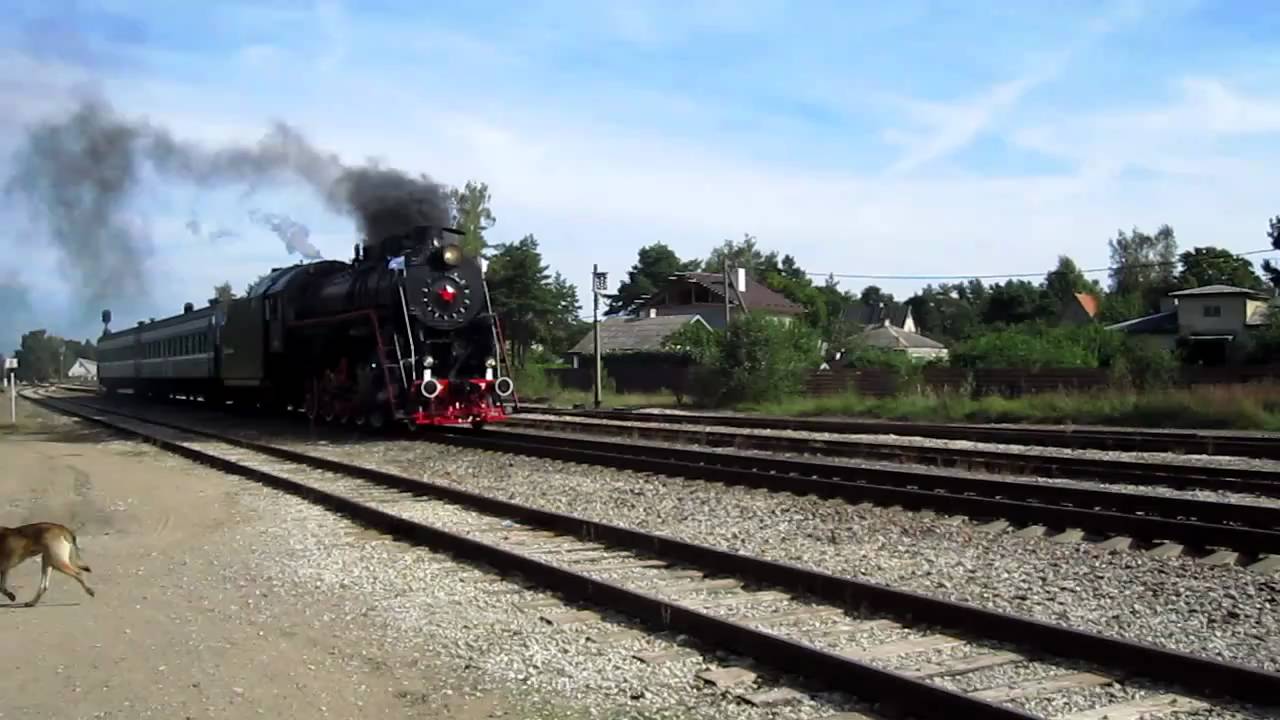 Edelaraudtee auruvedur Kaspar - YouTube