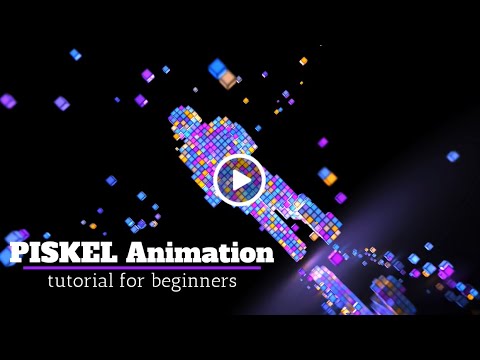 PISKEL Animation Beginner Tutorial - YouTube