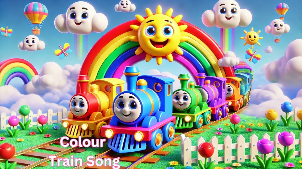 CoComelon Color Train | Learn varieties of Color With the Train ...