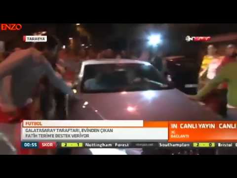 Fatih Terim Taraftariyla Son Bulusmasinda Agladiıı