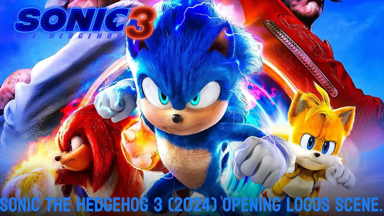 Sonic The Hedgehog 3 (2025) Opening Logos Scene. #sonic3movie # ...